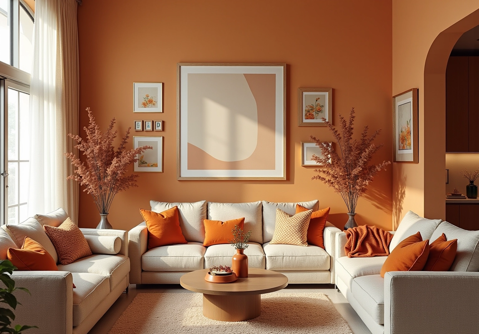 Cohesive Home Decor with Repeated Design Cohesive Home Decor with Repeated Design