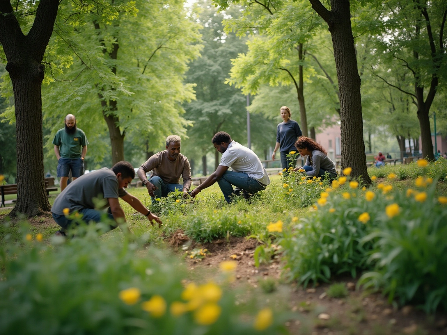 Community Engagement in Green Spaces Initiative Community Engagement in Green Spaces Initiative