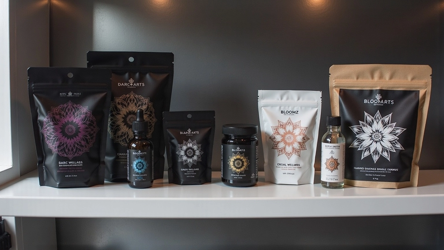 Comparative Display of Leading THCA Brands