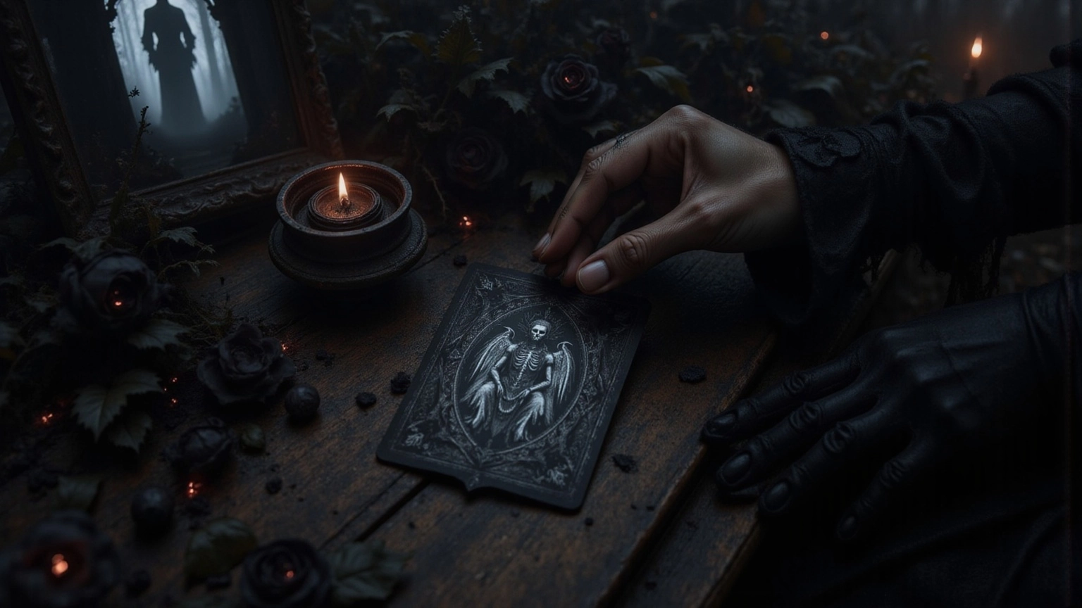 Contemplation of Transformation: The Reversed Death Tarot
