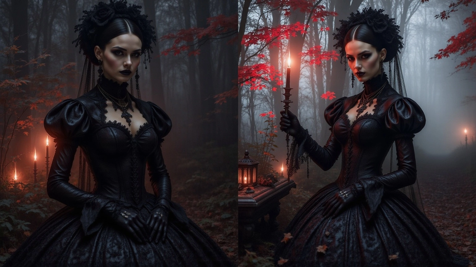Contrasting Aesthetics: Goth vs. Rock Culture