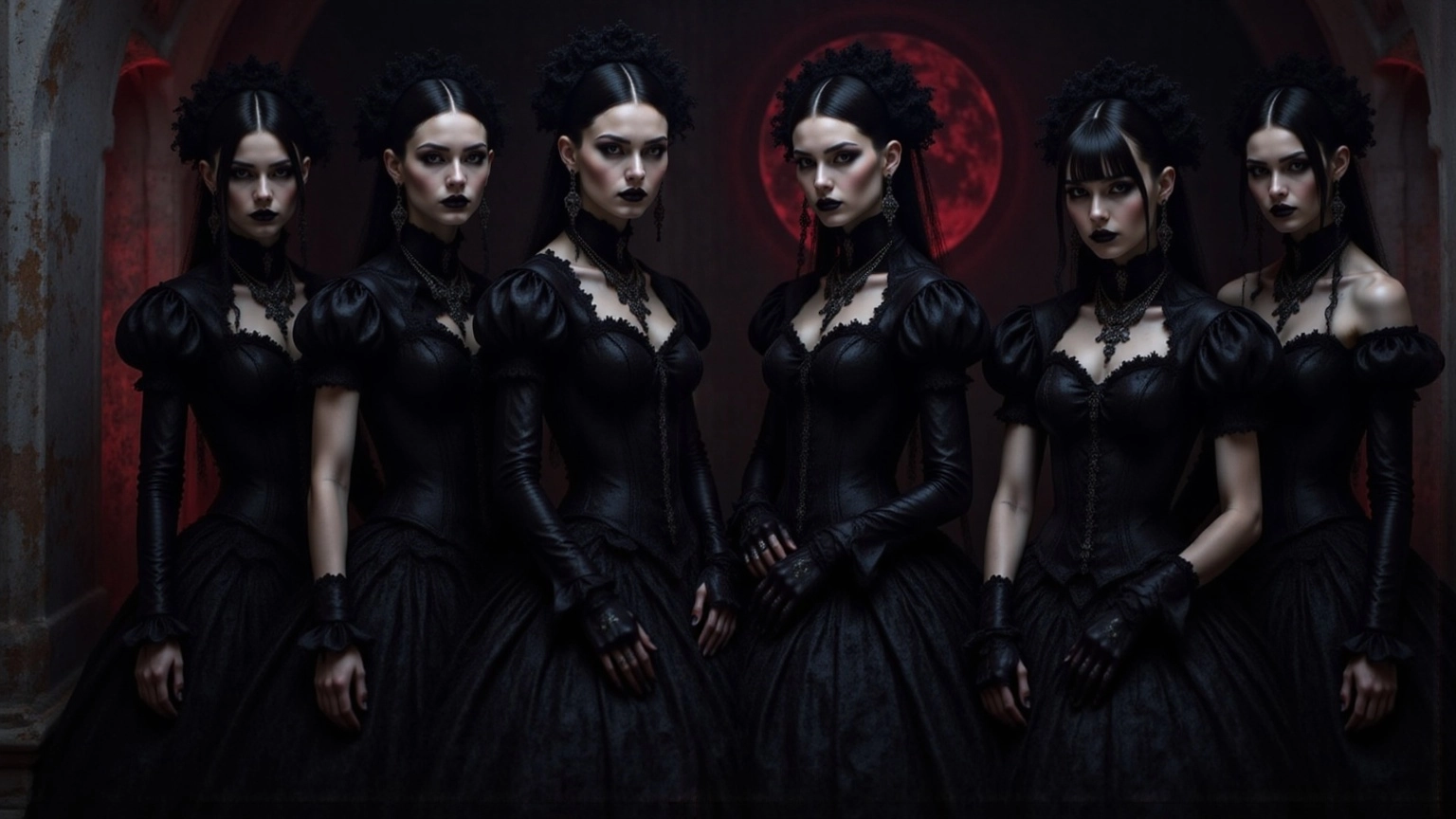 Contrasting Aesthetics of Emo and Goth Fashion