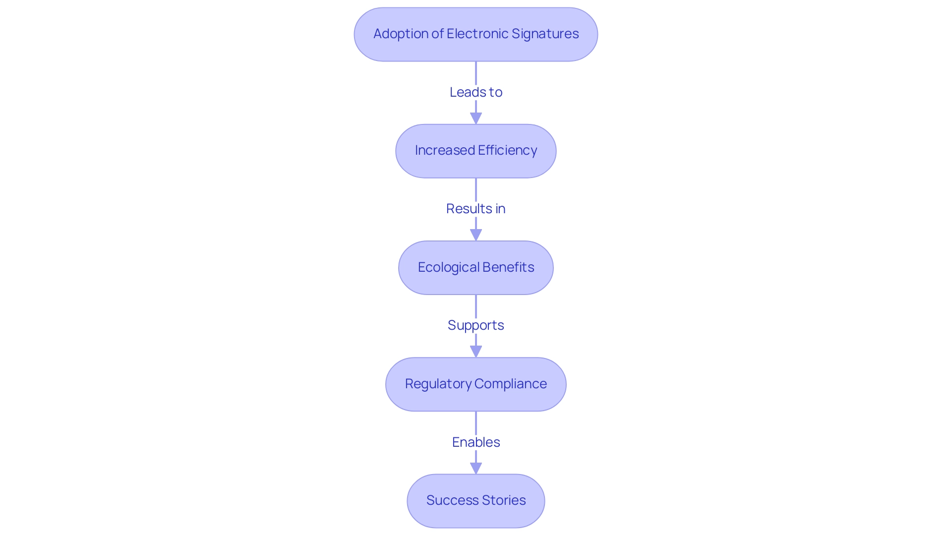 Each box represents a stage in the adoption process, with arrows indicating the flow and connections between stages.