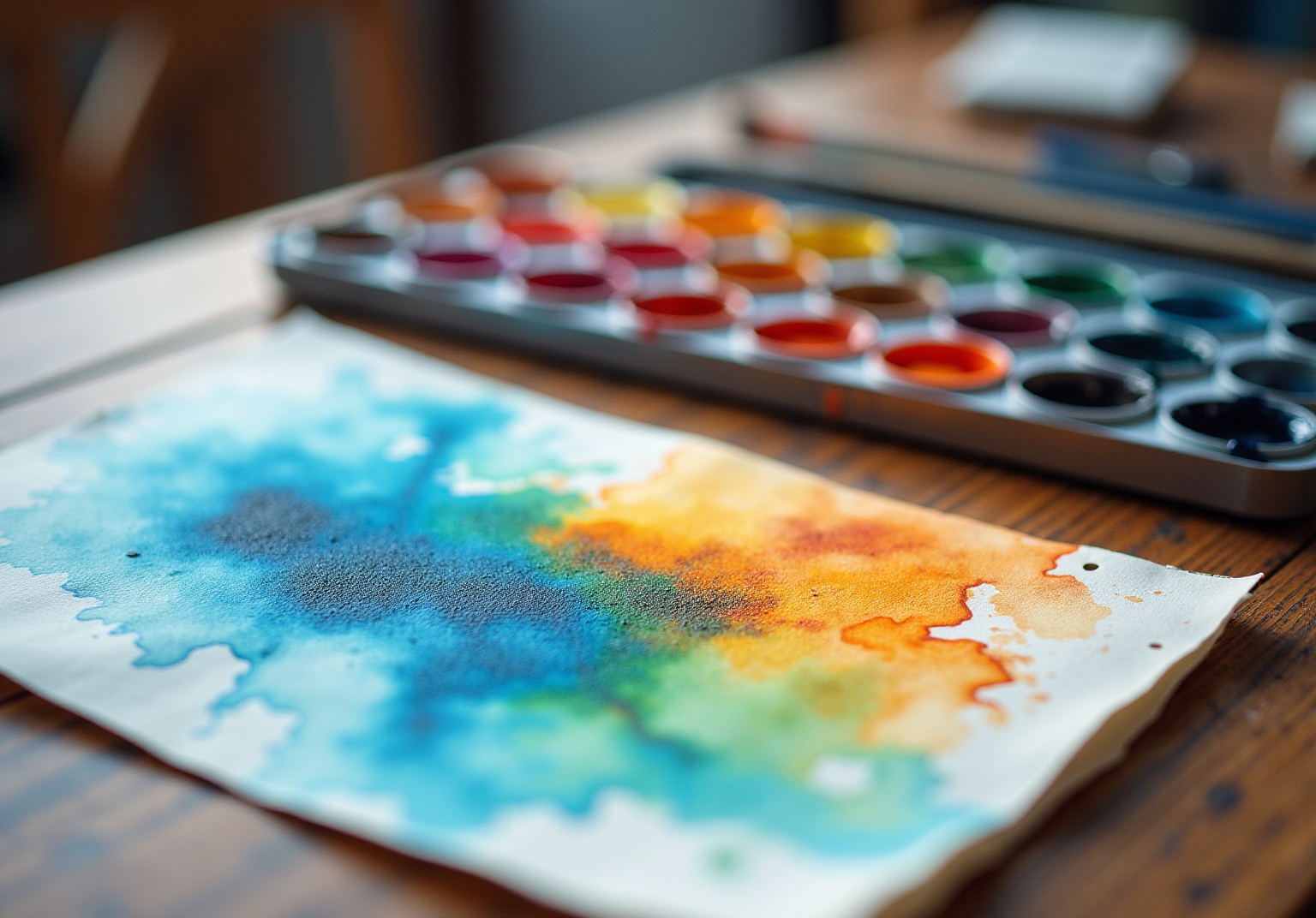 Exploring the Characteristics of Watercolor Paints Exploring the Characteristics of Watercolor Paints