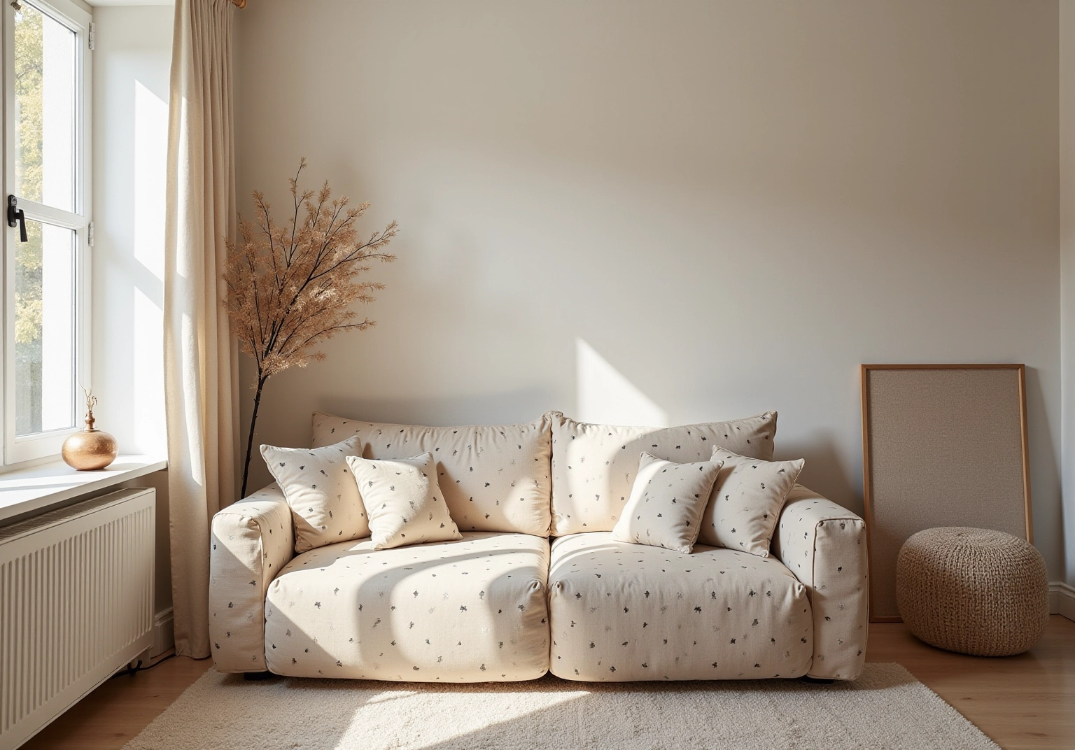 Cozy Home with Simple Repeat Pattern Design Cozy Home with Simple Repeat Pattern Design