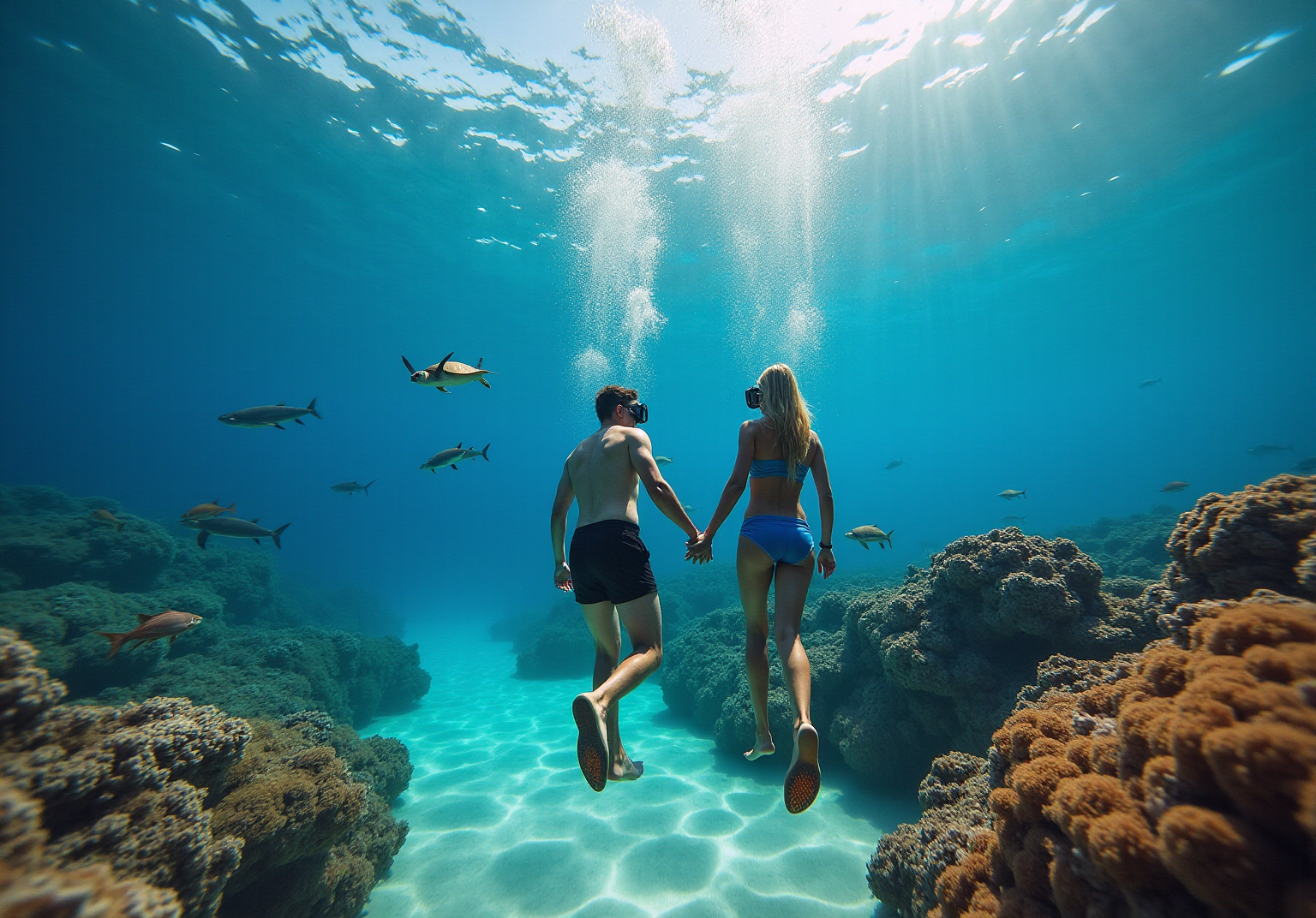 Snorkeling Paradise at Ukulhas House Reef