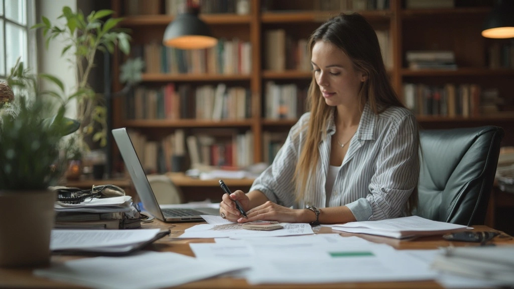 Crafting a Grant Proposal in a Professional Workspace