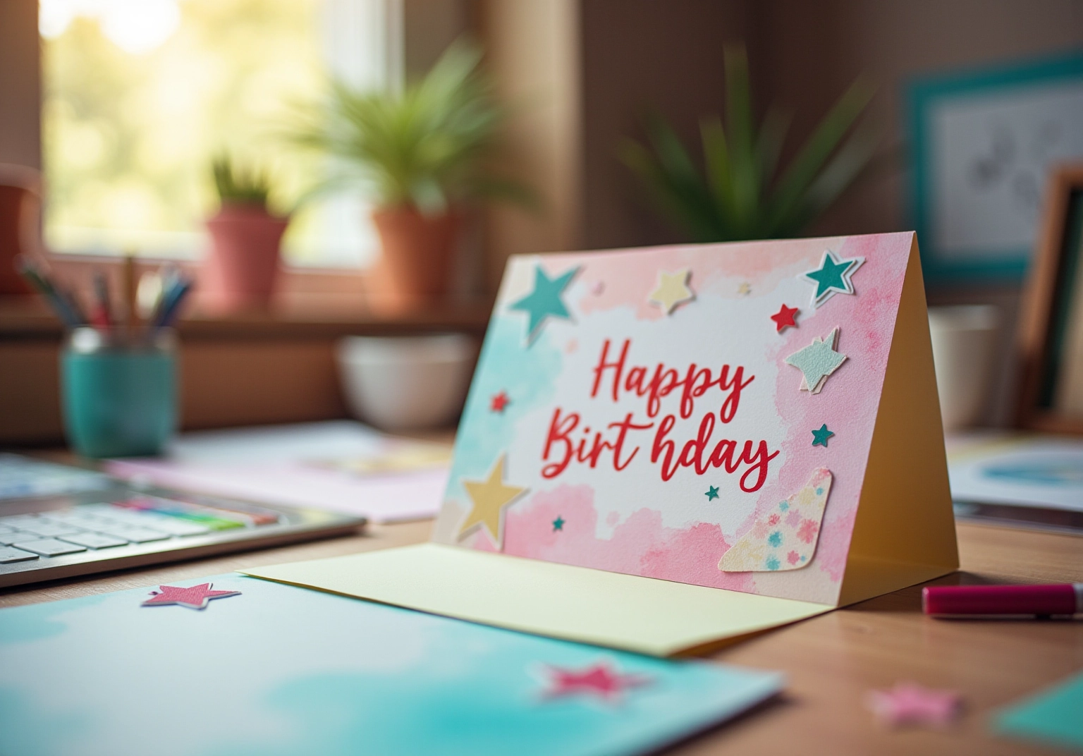 Crafting a Personalized Birthday Card Crafting a Personalized Birthday Card
