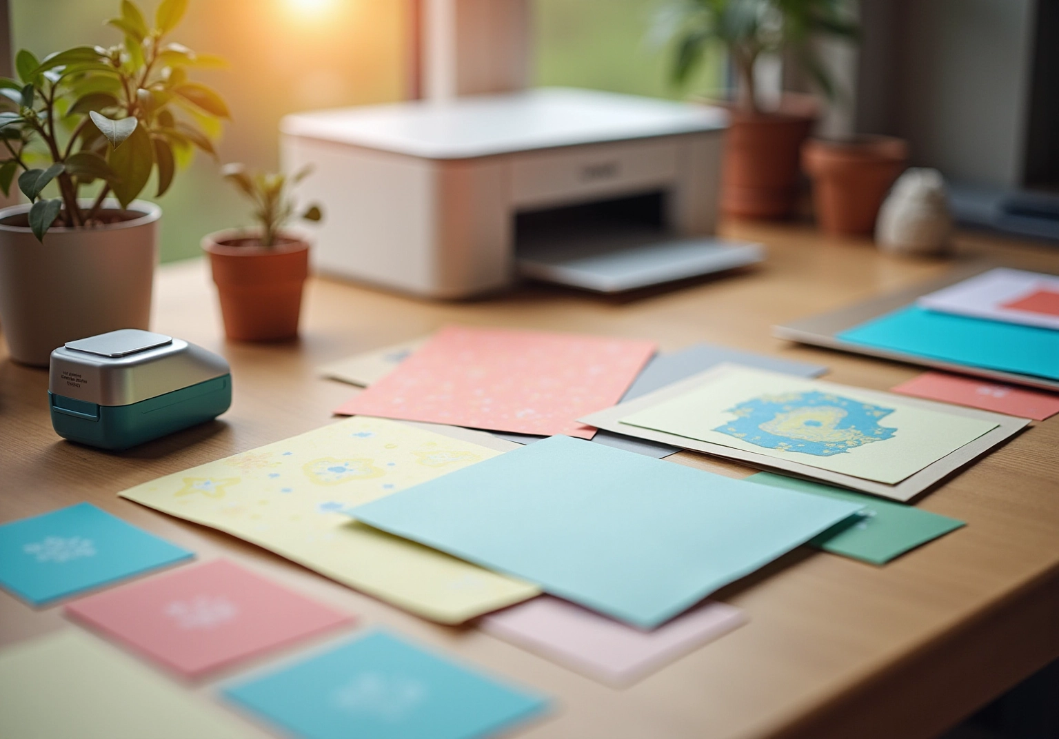 Crafting Custom Greeting Cards