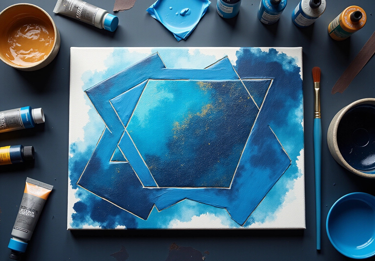 Creating a Geometric Galaxy Artwork Creating a Geometric Galaxy Artwork