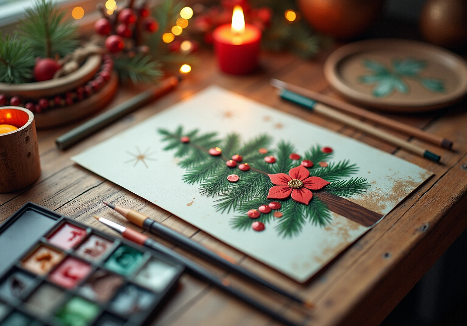 Creating a Holiday Card Creating a Holiday Card