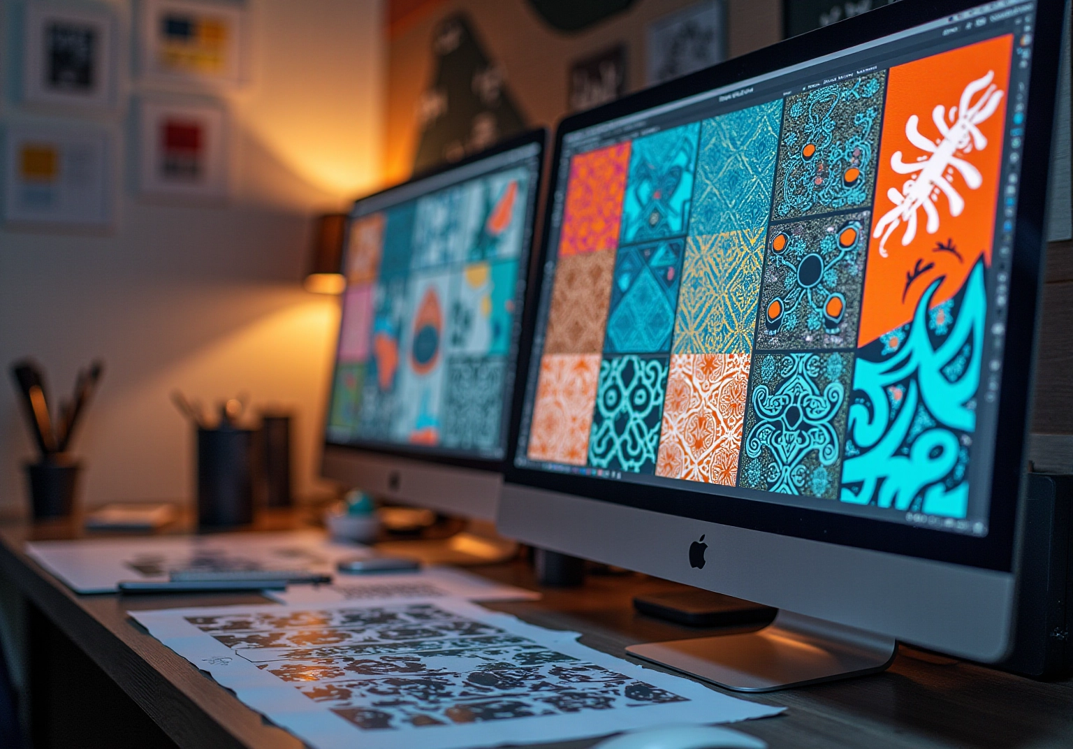 Creating Vibrant Repeating Patterns Digitally Creating Vibrant Repeating Patterns Digitally