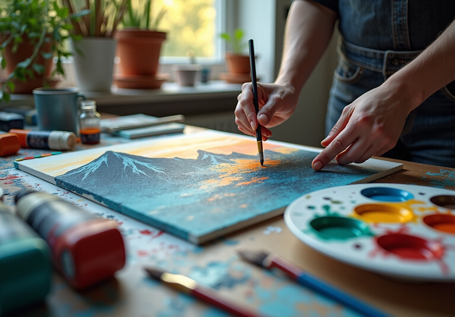 Creative Artist at Work Creative Artist at Work