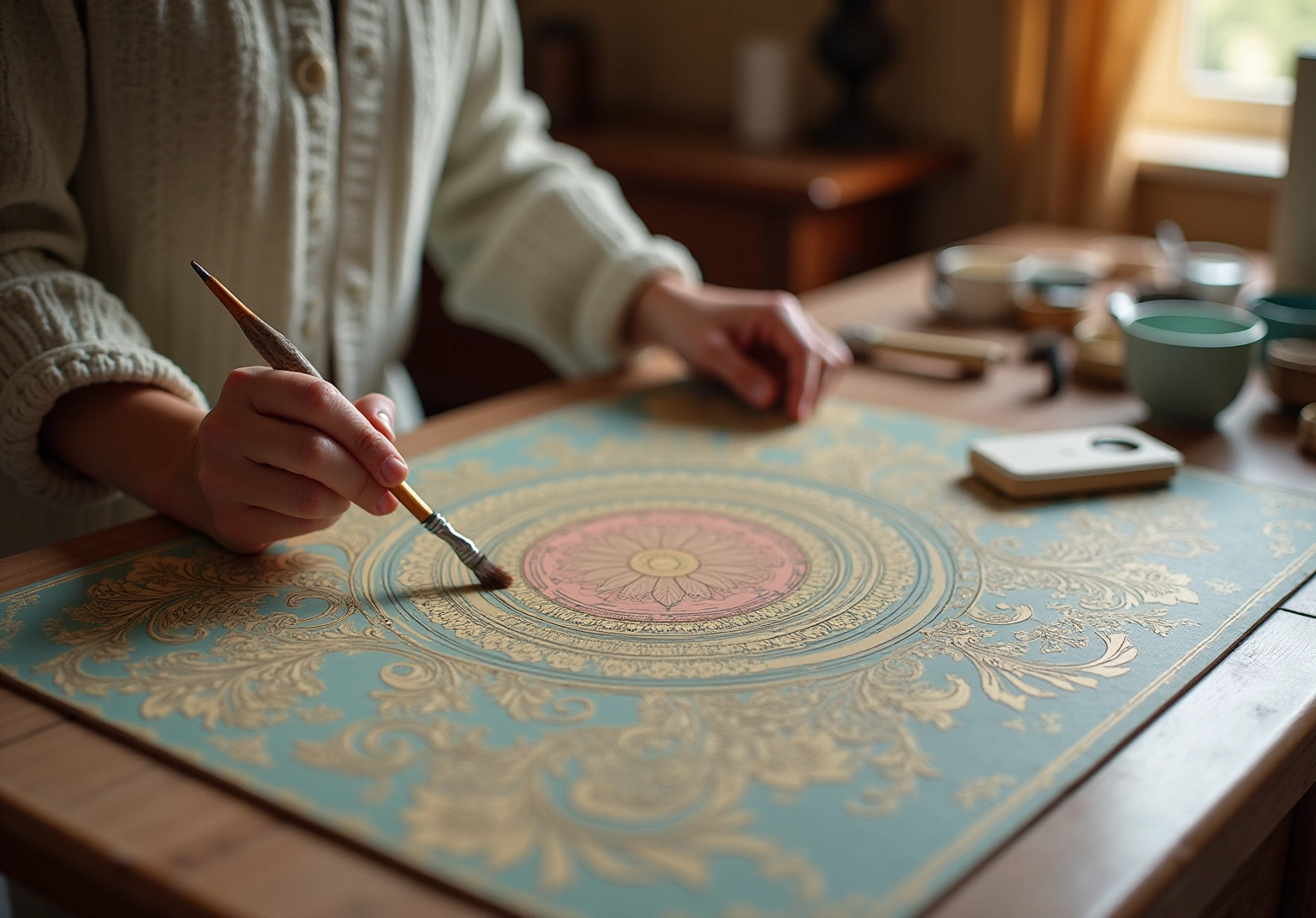 Creative DIY with Art Nouveau Patterns