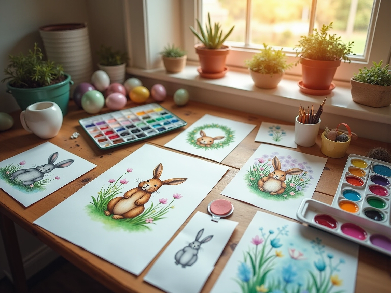 Creative Easter Watercolor Projects