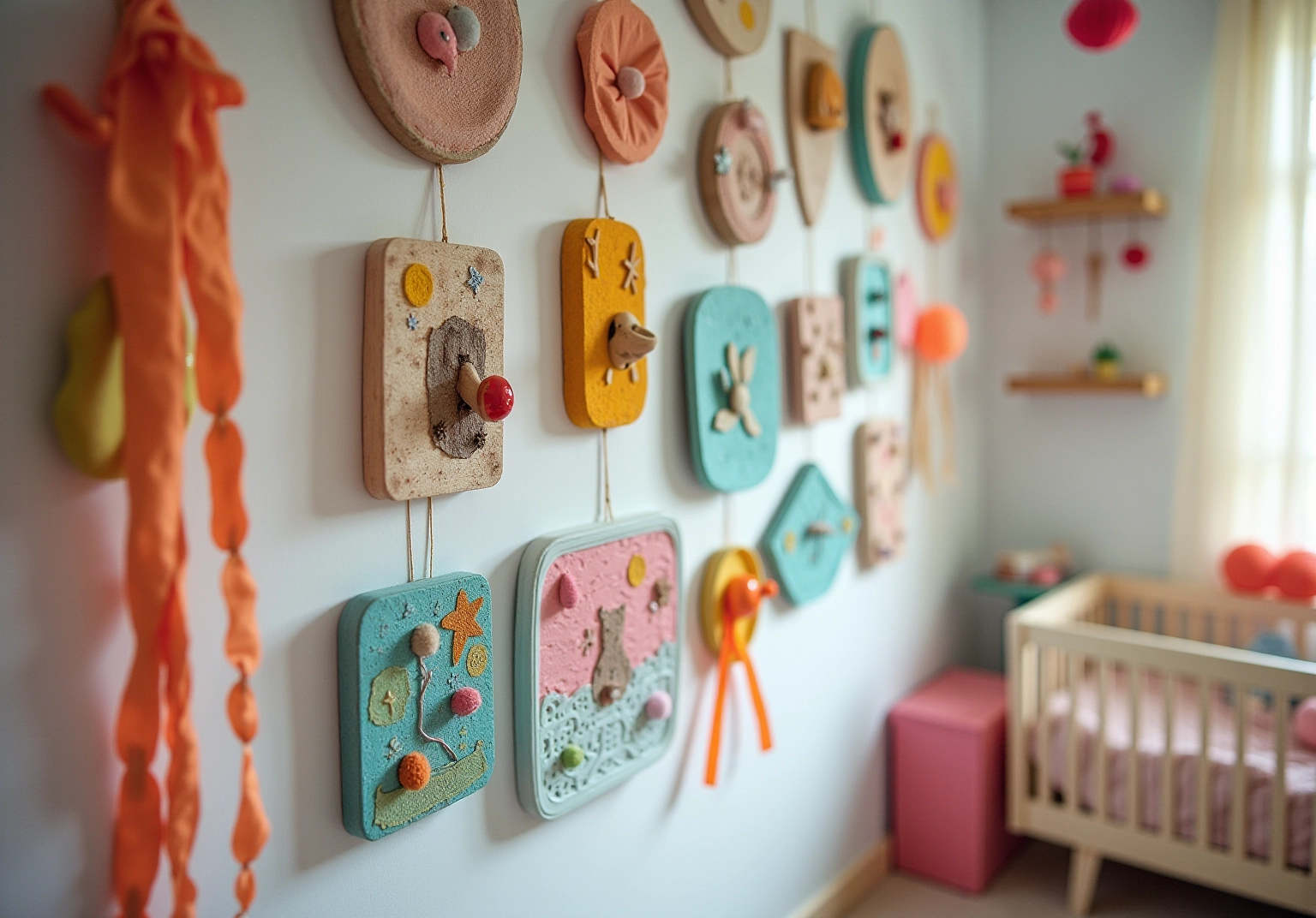 Creative Mixed Media Nursery Decor