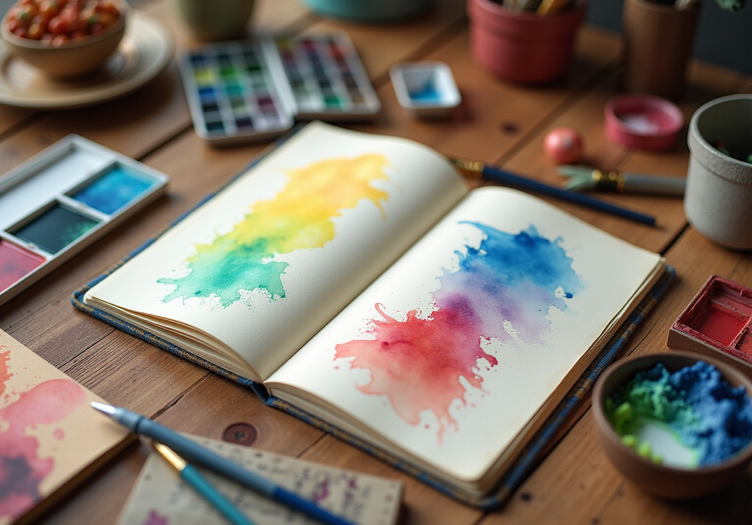 Creative Space with Strathmore Watercolor Journal