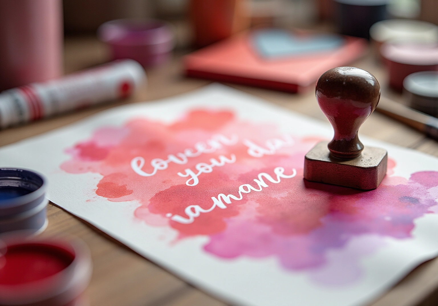Creative Valentine's Day Watercolor Card Making