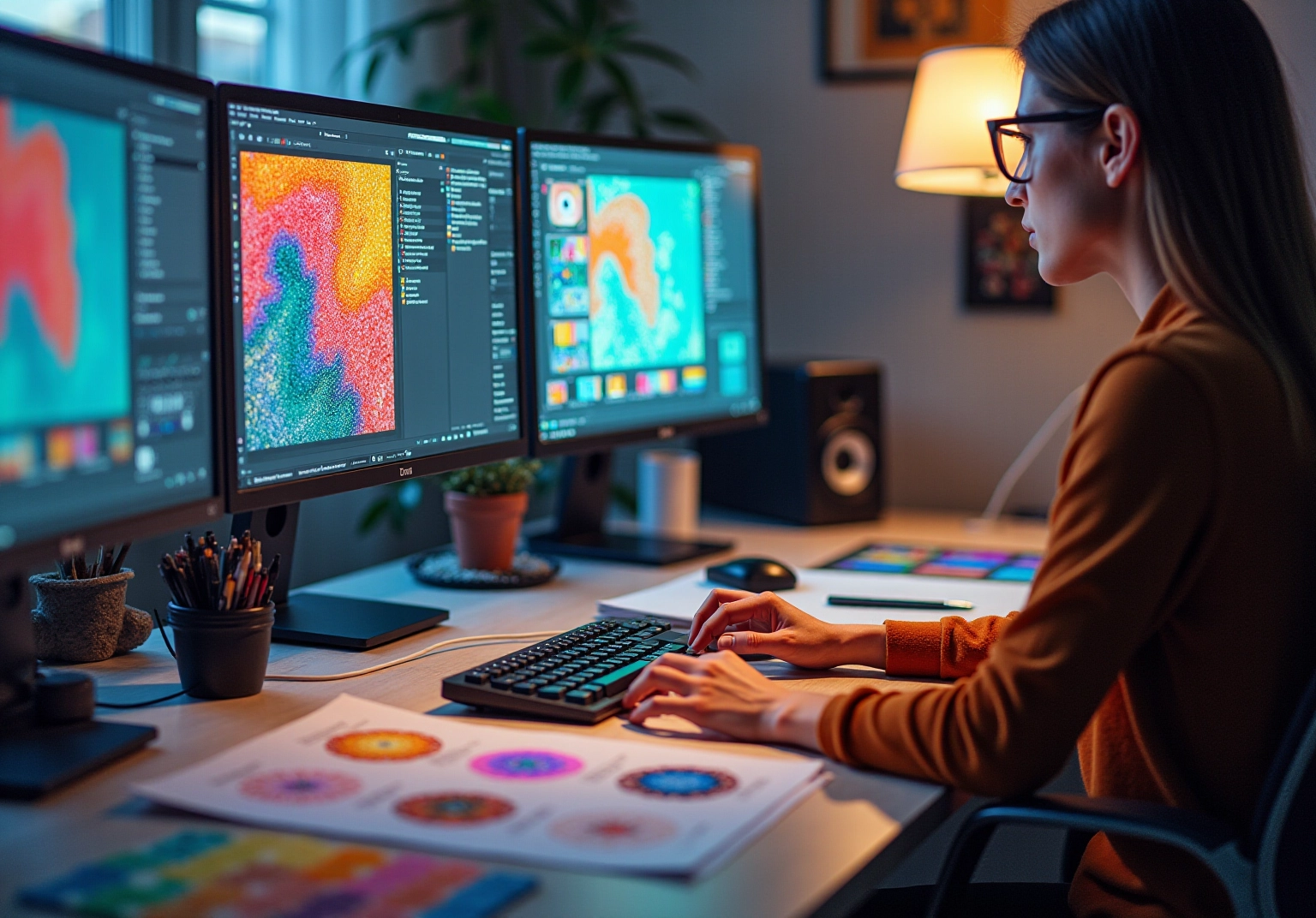 Creative Workspace for Pattern Design
