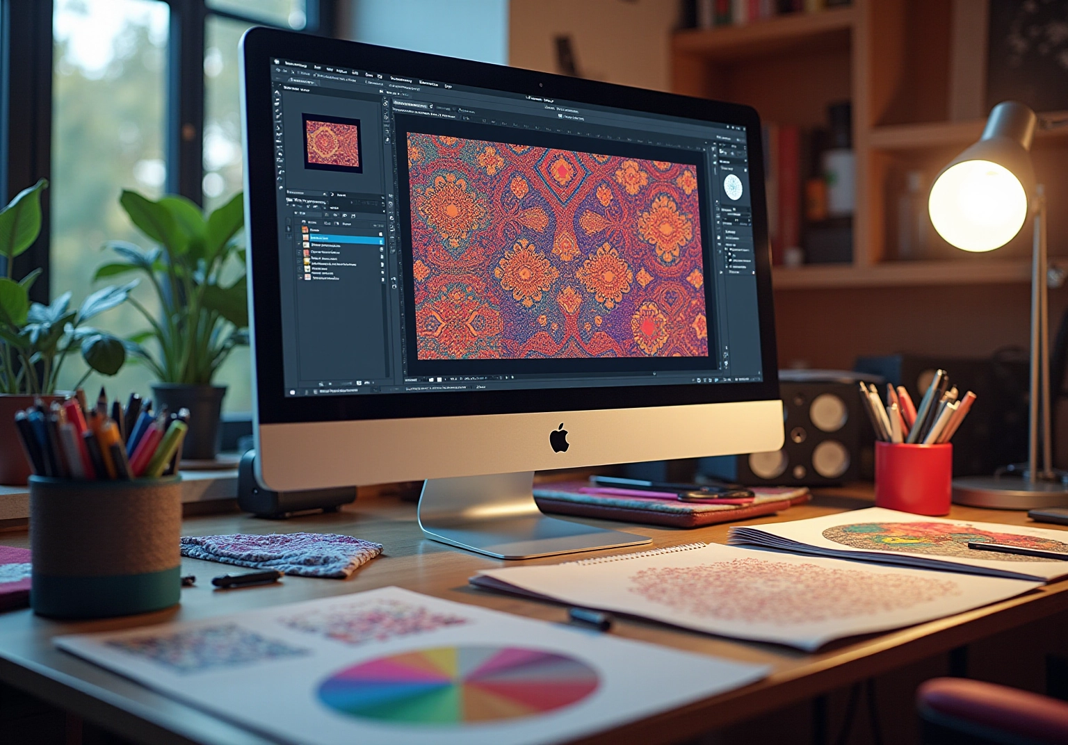 Creative Workspace for Pattern Design Creative Workspace for Pattern Design