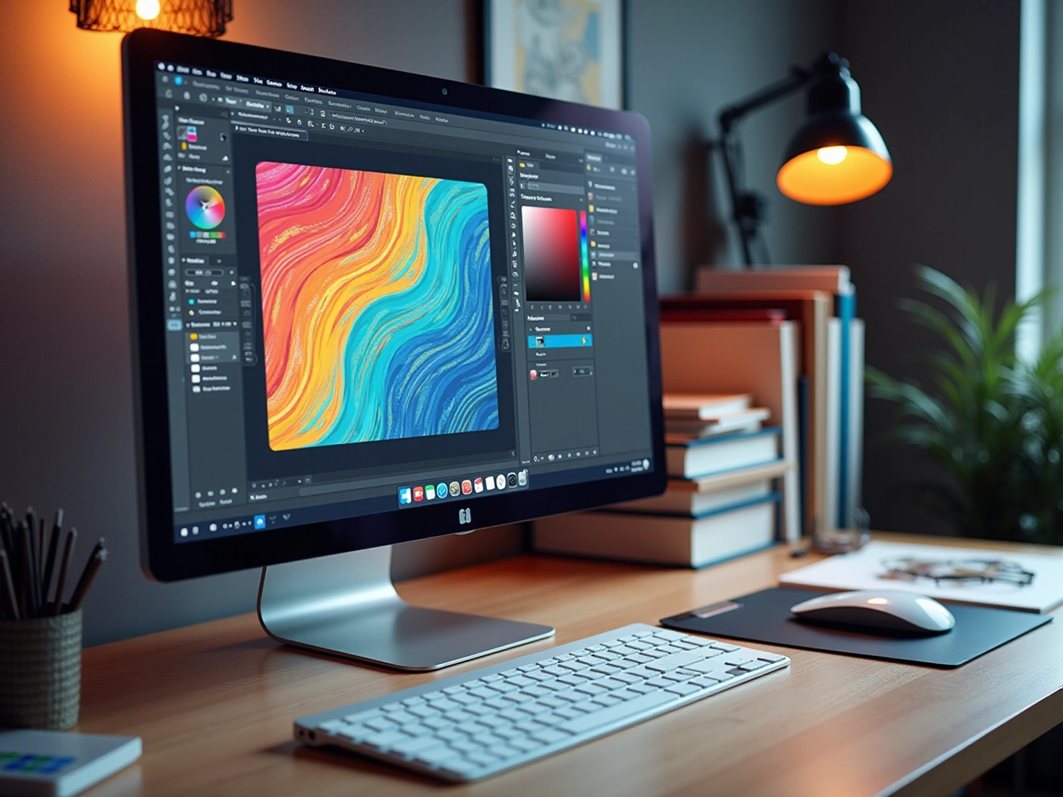 Creative Workspace with Adobe Illustrator