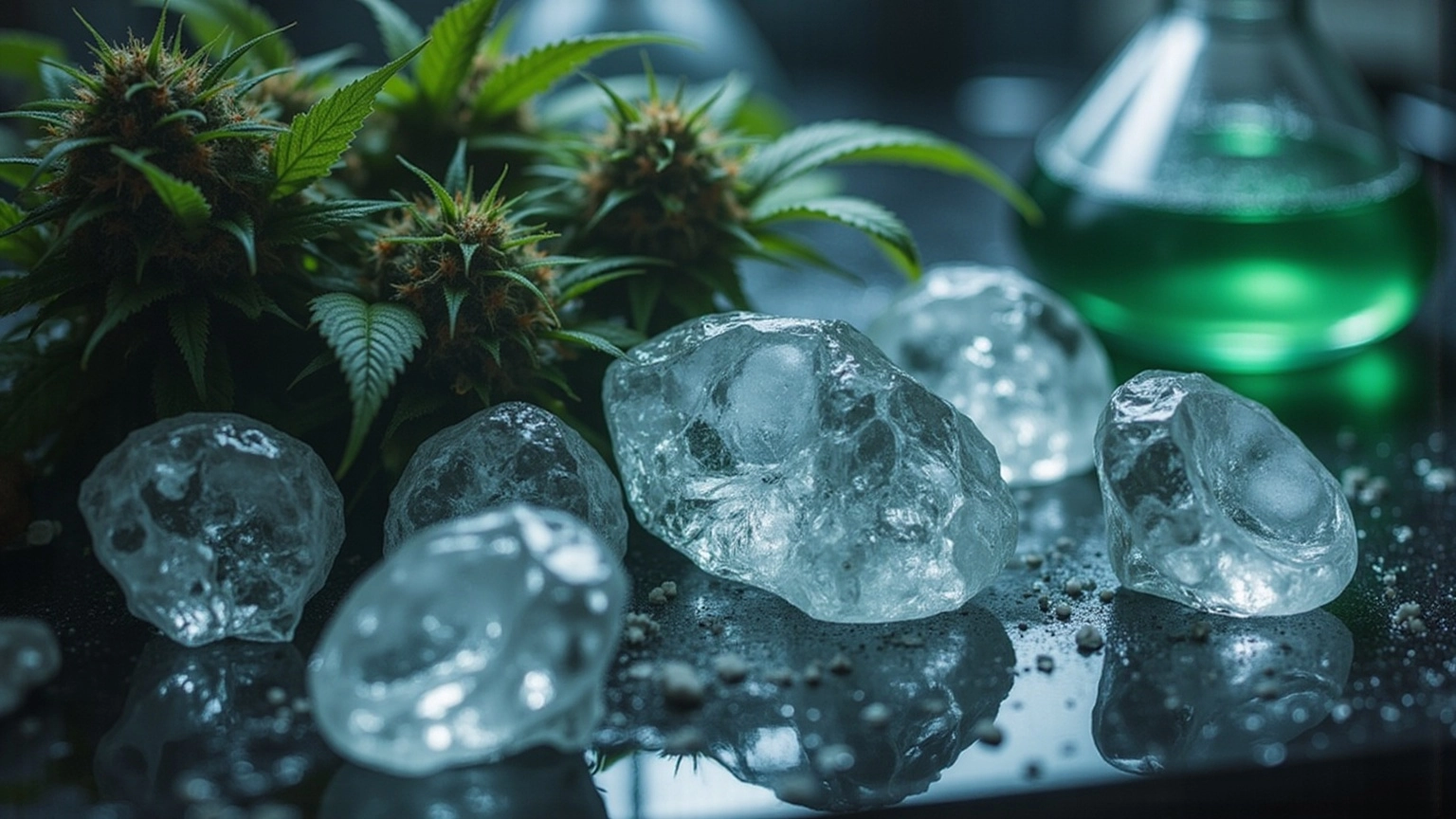 Crystalline THCA Liquid Diamonds