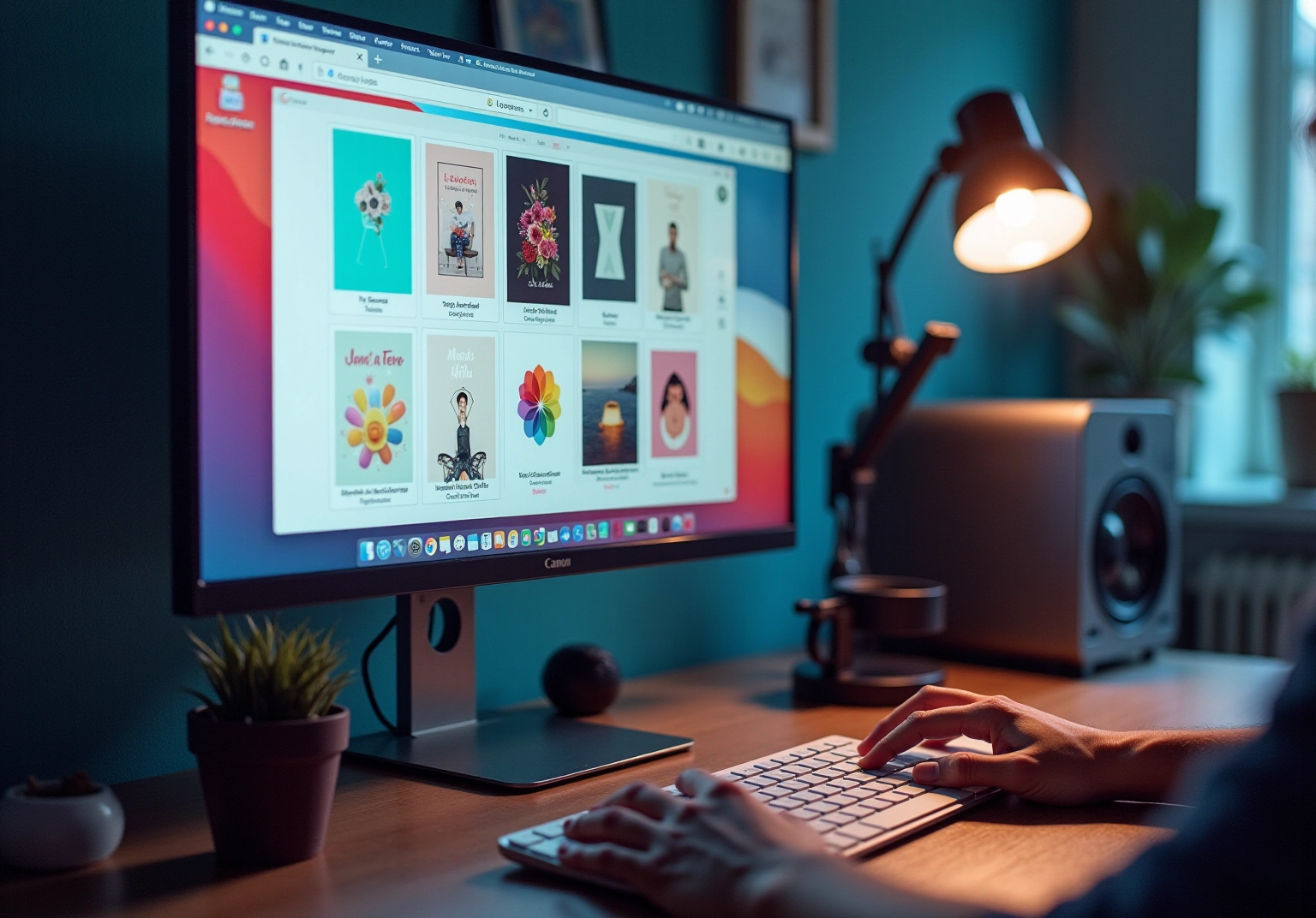 Customizing Card Designs in a Creative Workspace Customizing Card Designs in a Creative Workspace