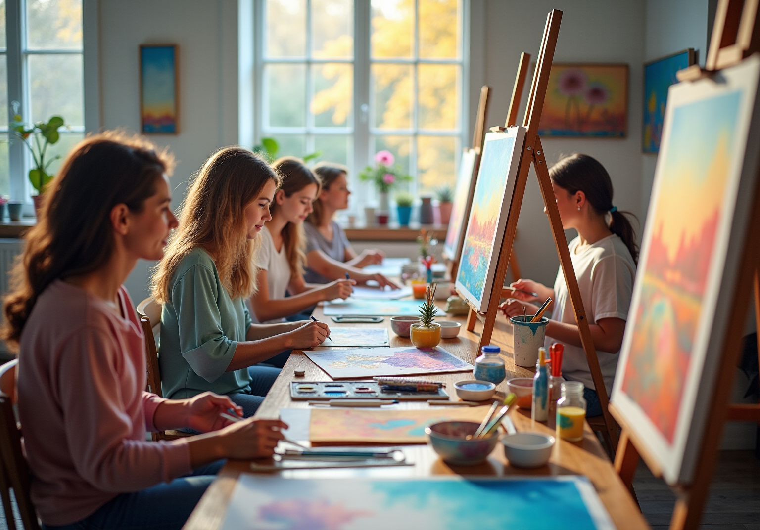 Exploring Watercolor Classes