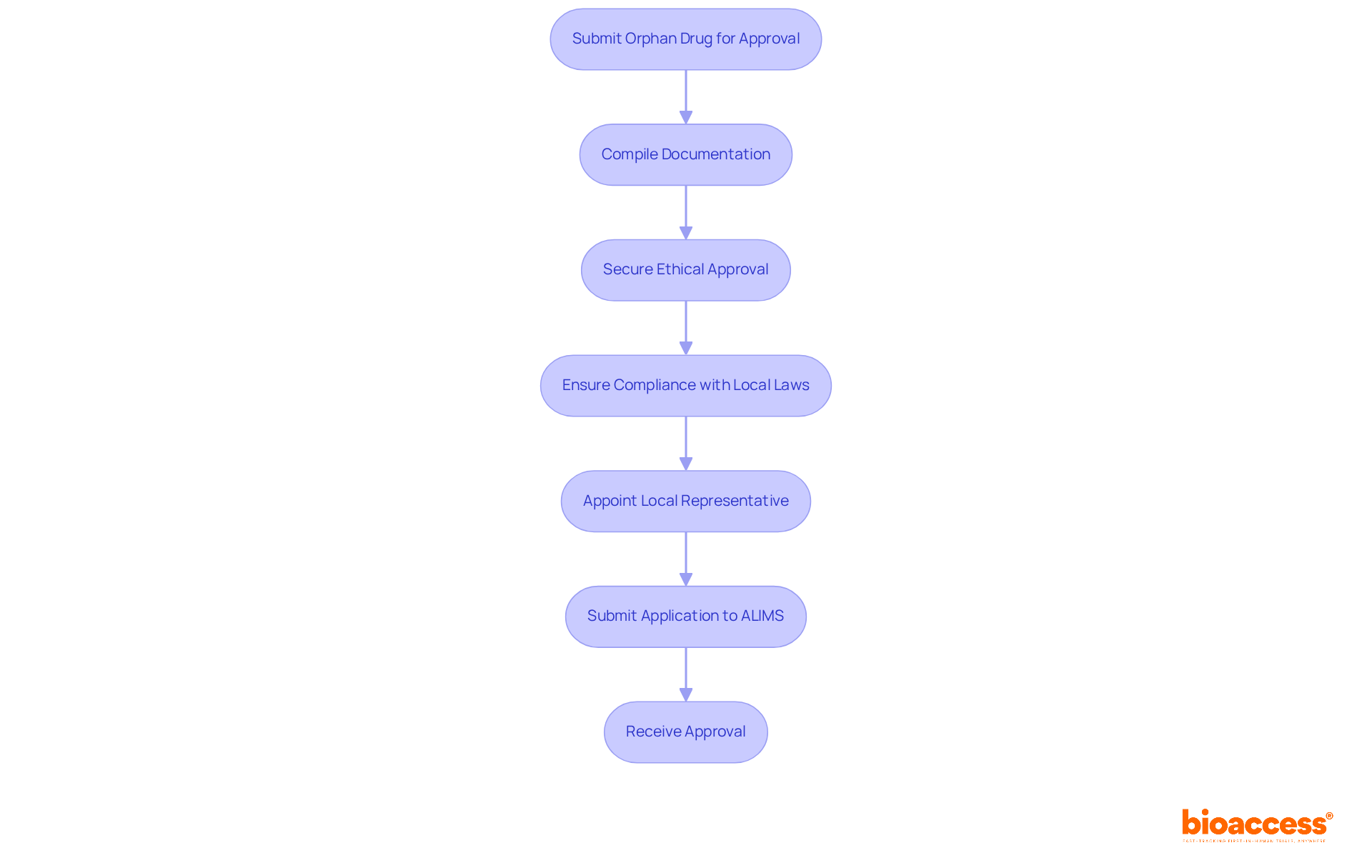 Each box represents a crucial step in the approval process. Follow the arrows to see how each step leads to the next, ensuring you meet all regulatory requirements.