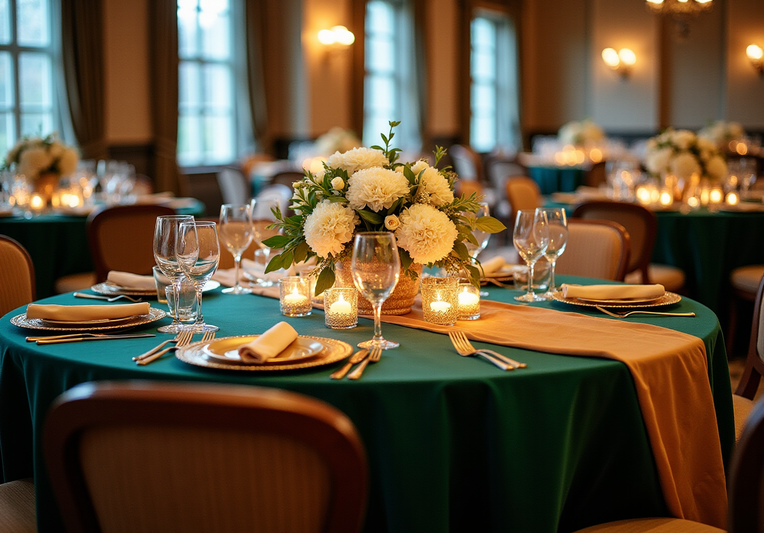 Master Gold Table Runners for Round Tables: Best Practices for Events