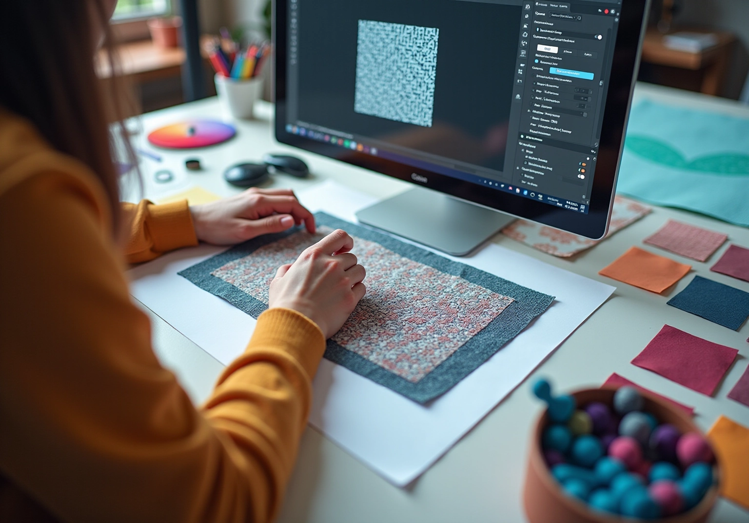 Designer Testing Pattern in Creative Workspace Designer Testing Pattern in Creative Workspace