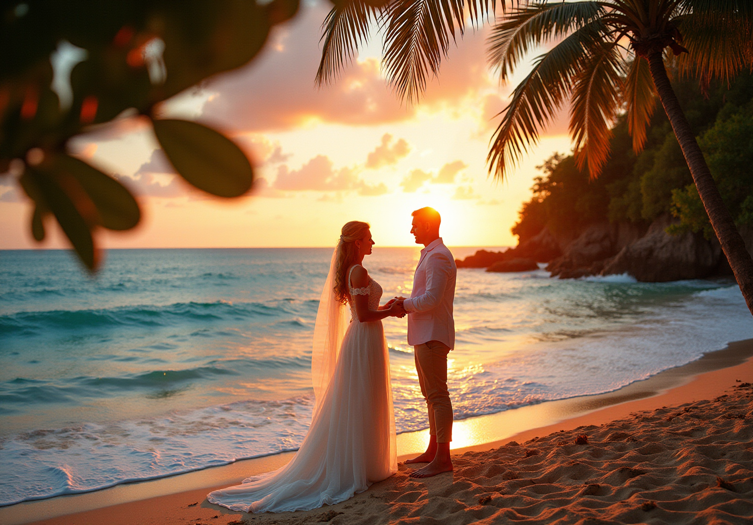 Romantic Wedding in the Maldives