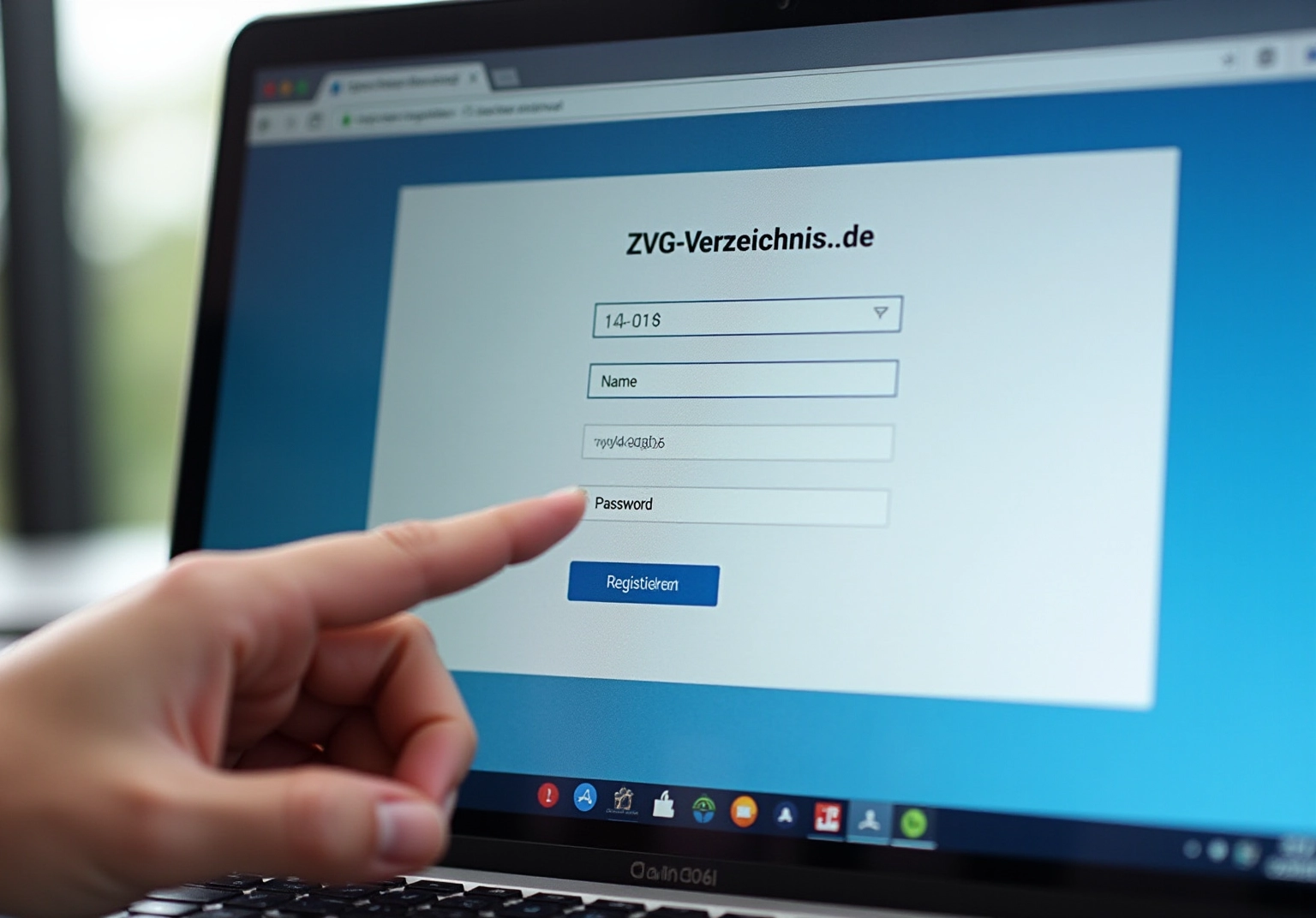 Digital Registration Process on ZVG-Verzeichnis.de Digital Registration Process on ZVG-Verzeichnis.de