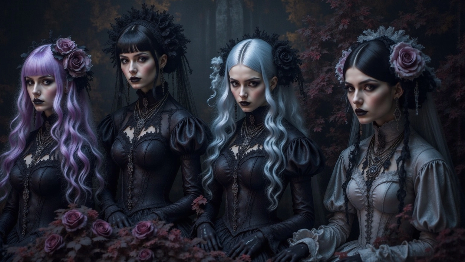 Diverse Aesthetic of Goth Wigs
