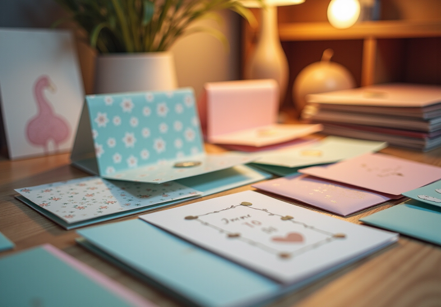Diverse Greeting Cards Display Diverse Greeting Cards Display