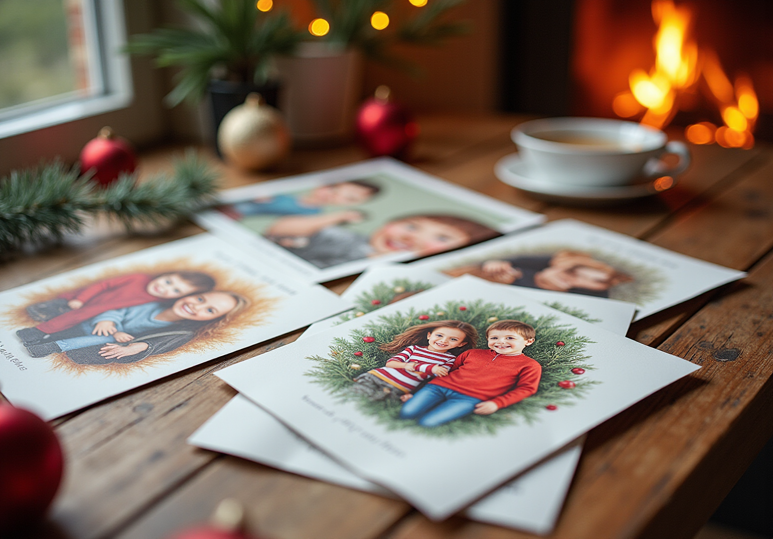 Creative Holiday Card Designs with Custom Artwork Creative Holiday Card Designs with Custom Artwork