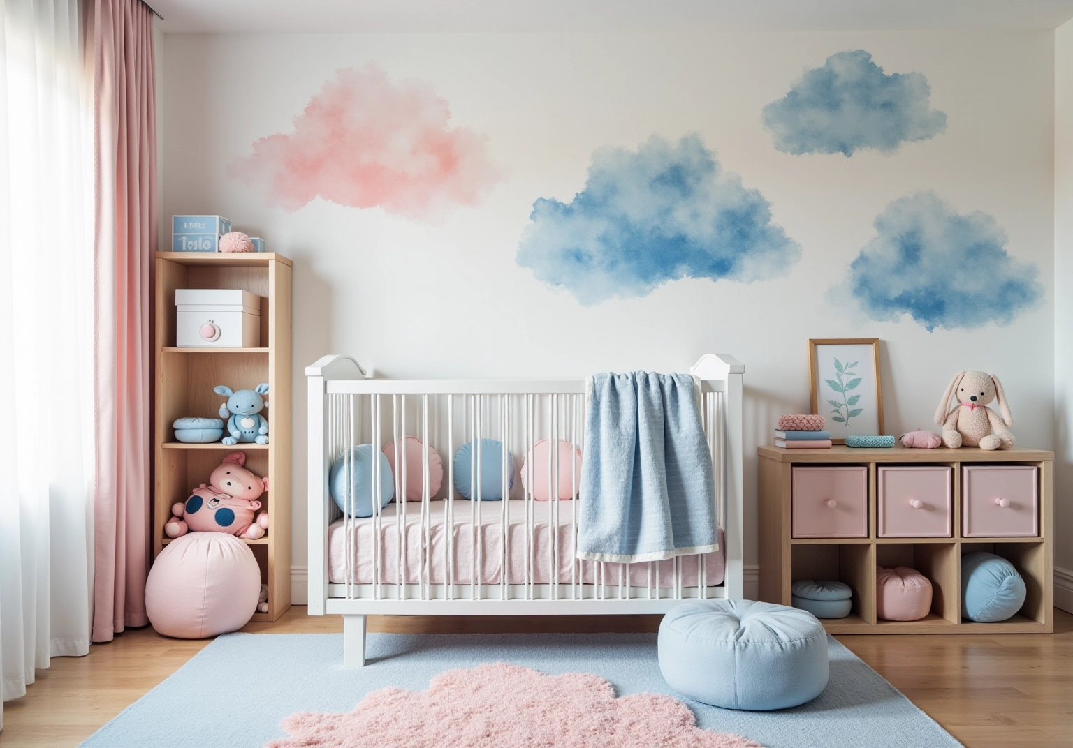 Dreamy Watercolor Nursery Dreamy Watercolor Nursery