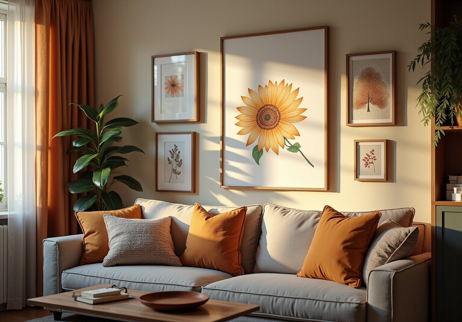 Personalized Living Space with Art