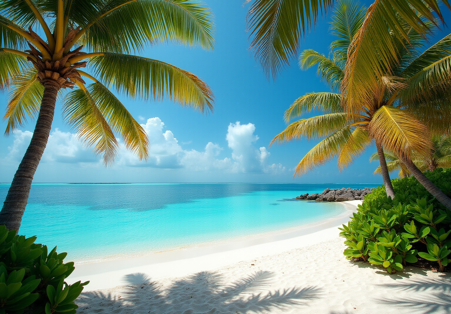 Tropical Paradise in the Maldives