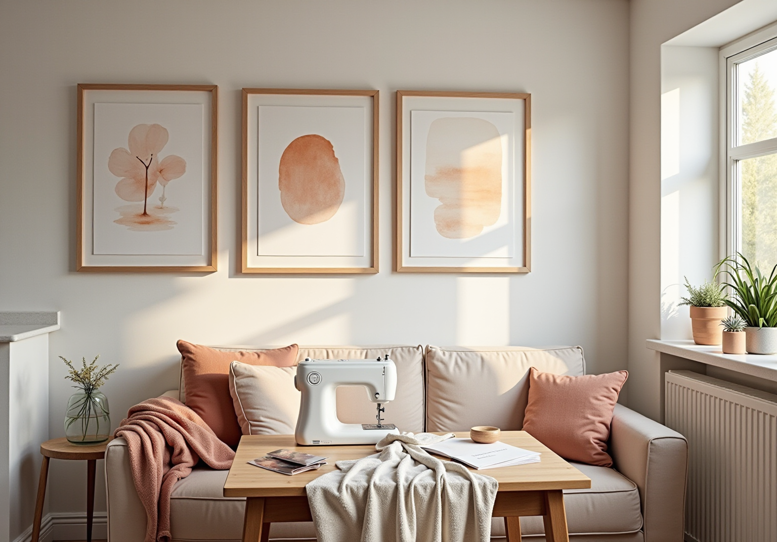 Showcasing Custom Watercolor Art in Home Decor Showcasing Custom Watercolor Art in Home Decor