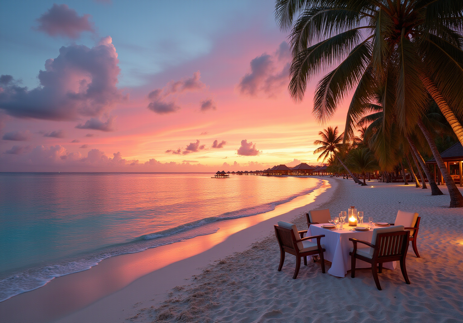 Romantic Beachfront Paradise at Amari Havodda Maldives