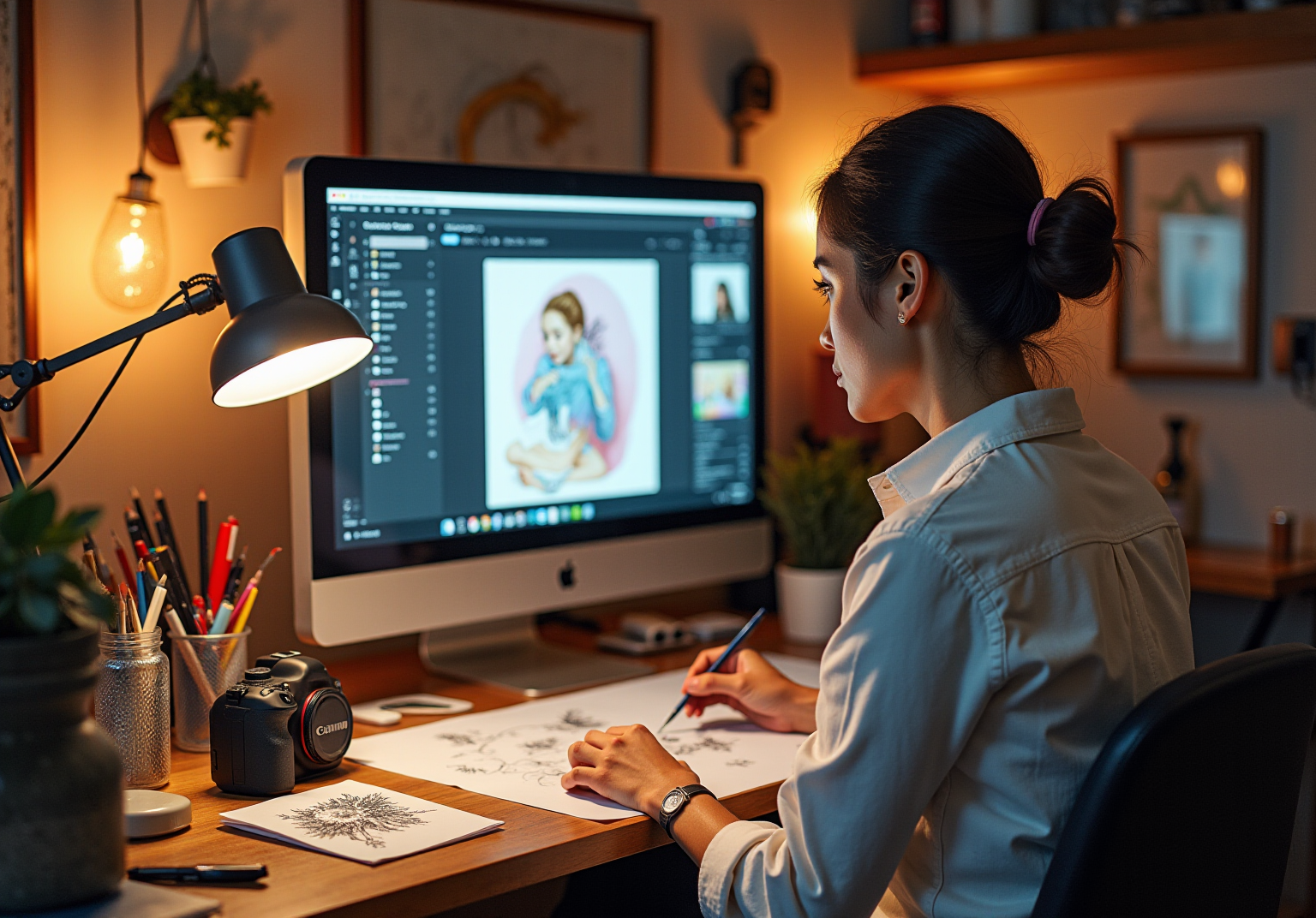 Illustrator Marketing in a Creative Workspace Illustrator Marketing in a Creative Workspace