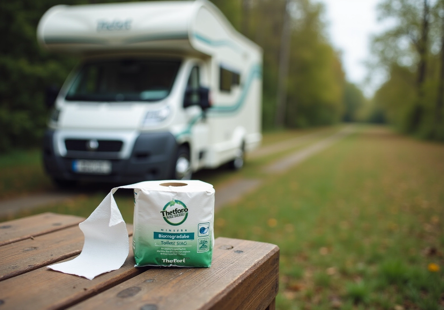 Eco-Friendly Biodegradable Toilet Paper for RVs