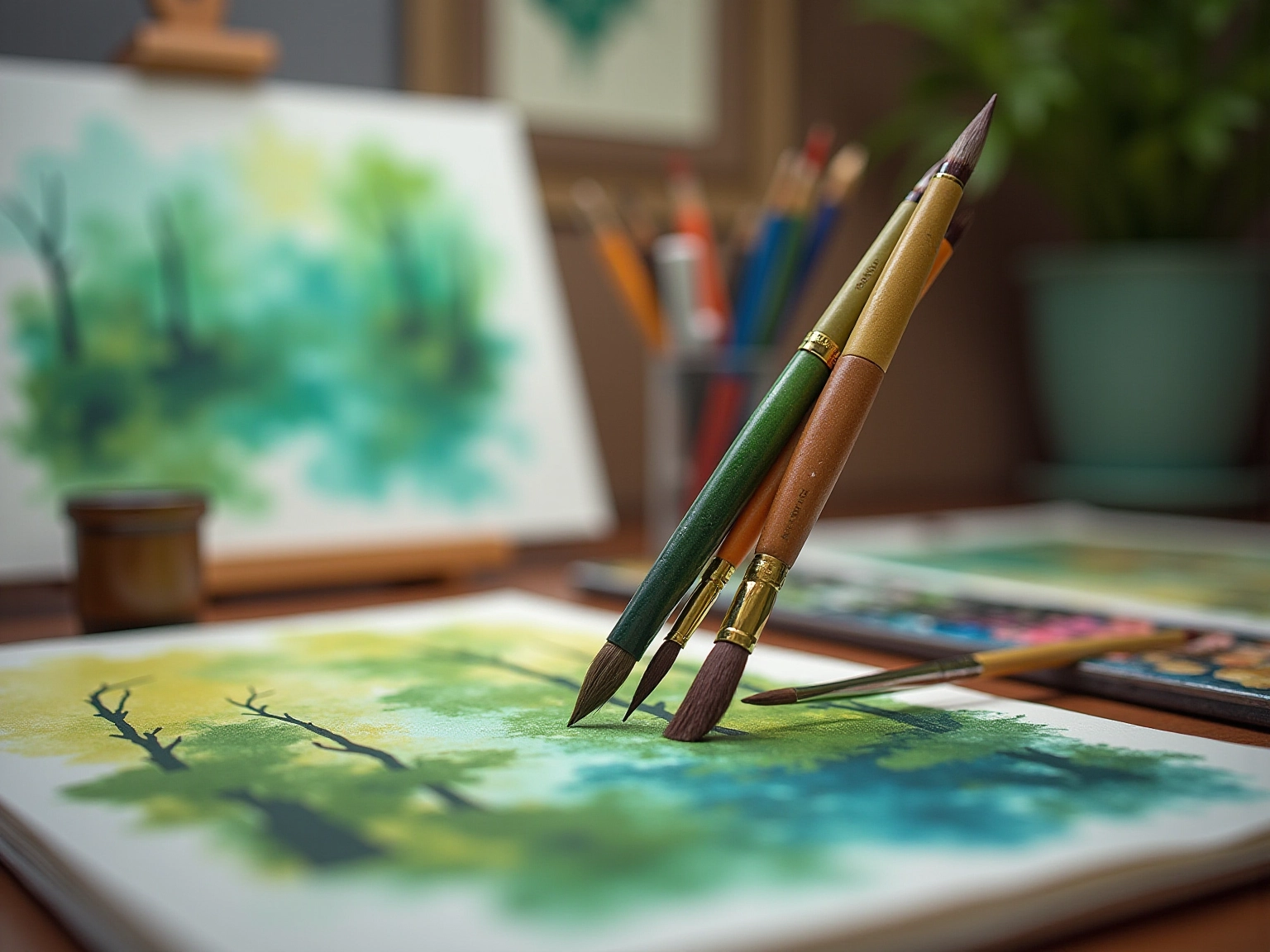 Eco-Friendly Watercolor Brushes for Beginners Eco-Friendly Watercolor Brushes for Beginners