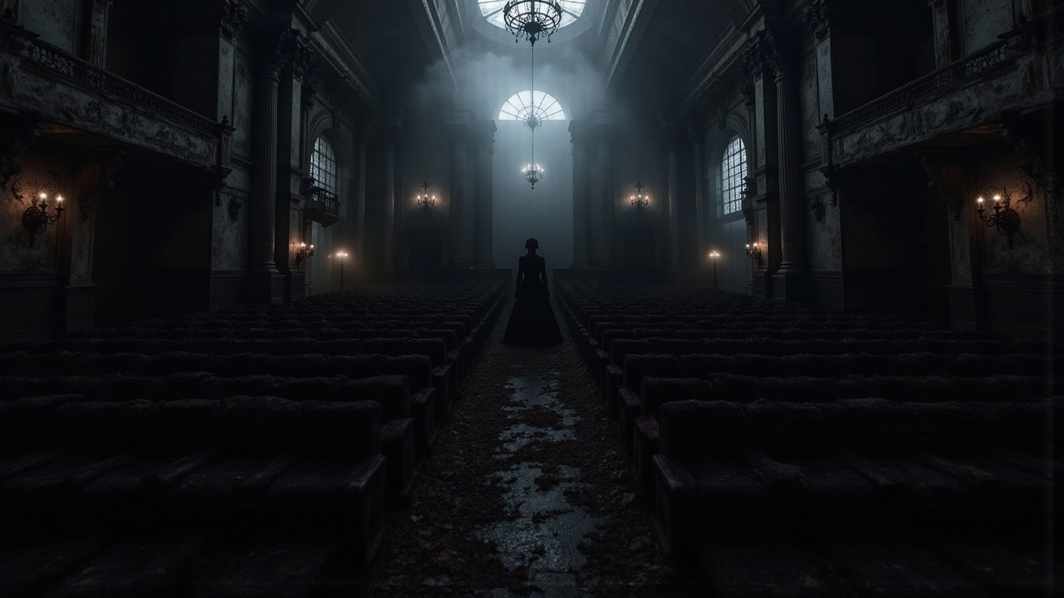 Eerie Atmosphere of Concrete Theatre