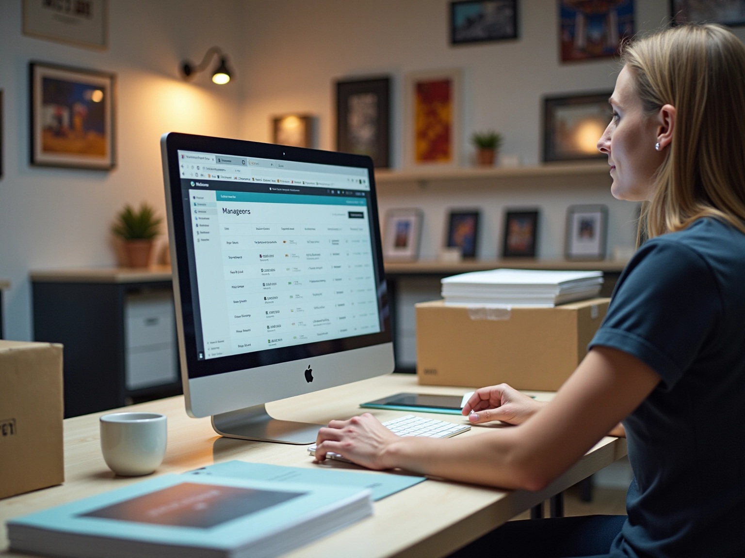Efficient Order Fulfillment Workspace Efficient Workspace