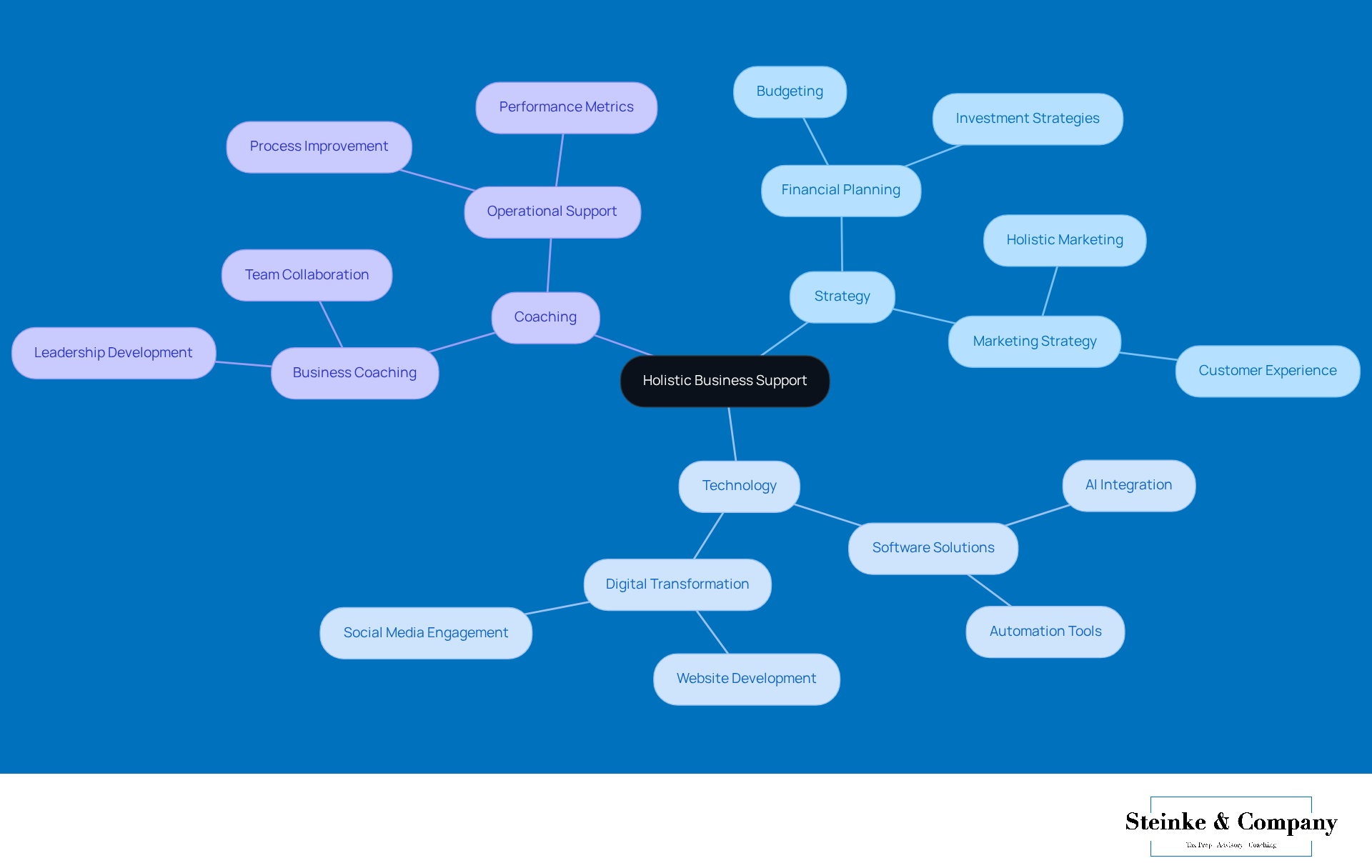 The central node represents the overall support model, with branches showing each key component. The sub-branches detail specific areas of focus under each component, illustrating how they contribute to a comprehensive business strategy. The central node represents the overall support model, with branches showing each key component. The sub-branches detail specific areas of focus under each component, illustrating how they contribute to a comprehensive business strategy.