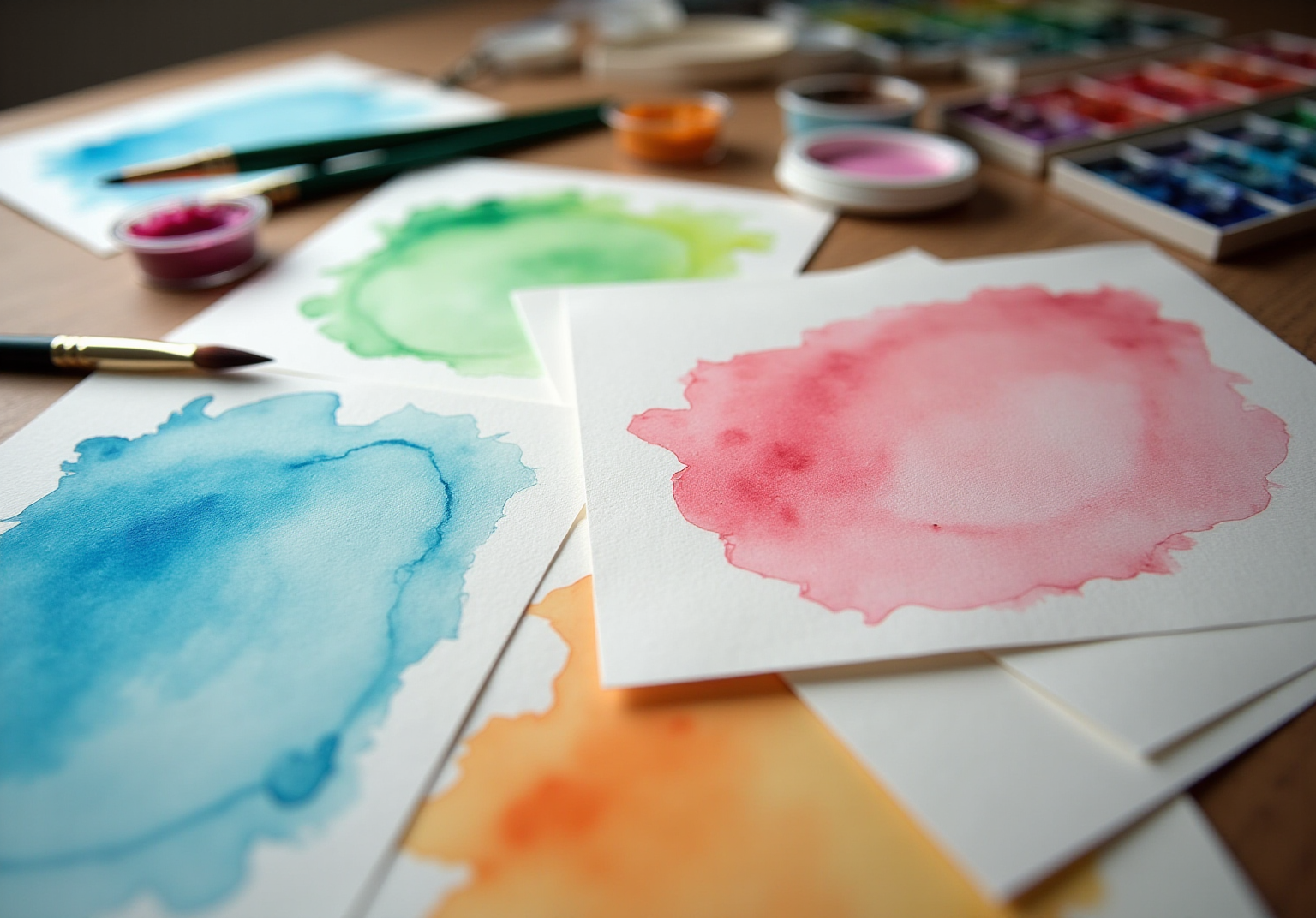 Exploring Watercolor Techniques and Textures