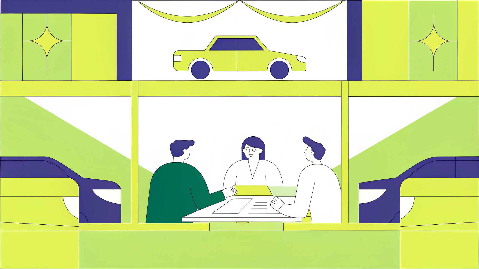 Engaging Storytelling in an Auto Dealership