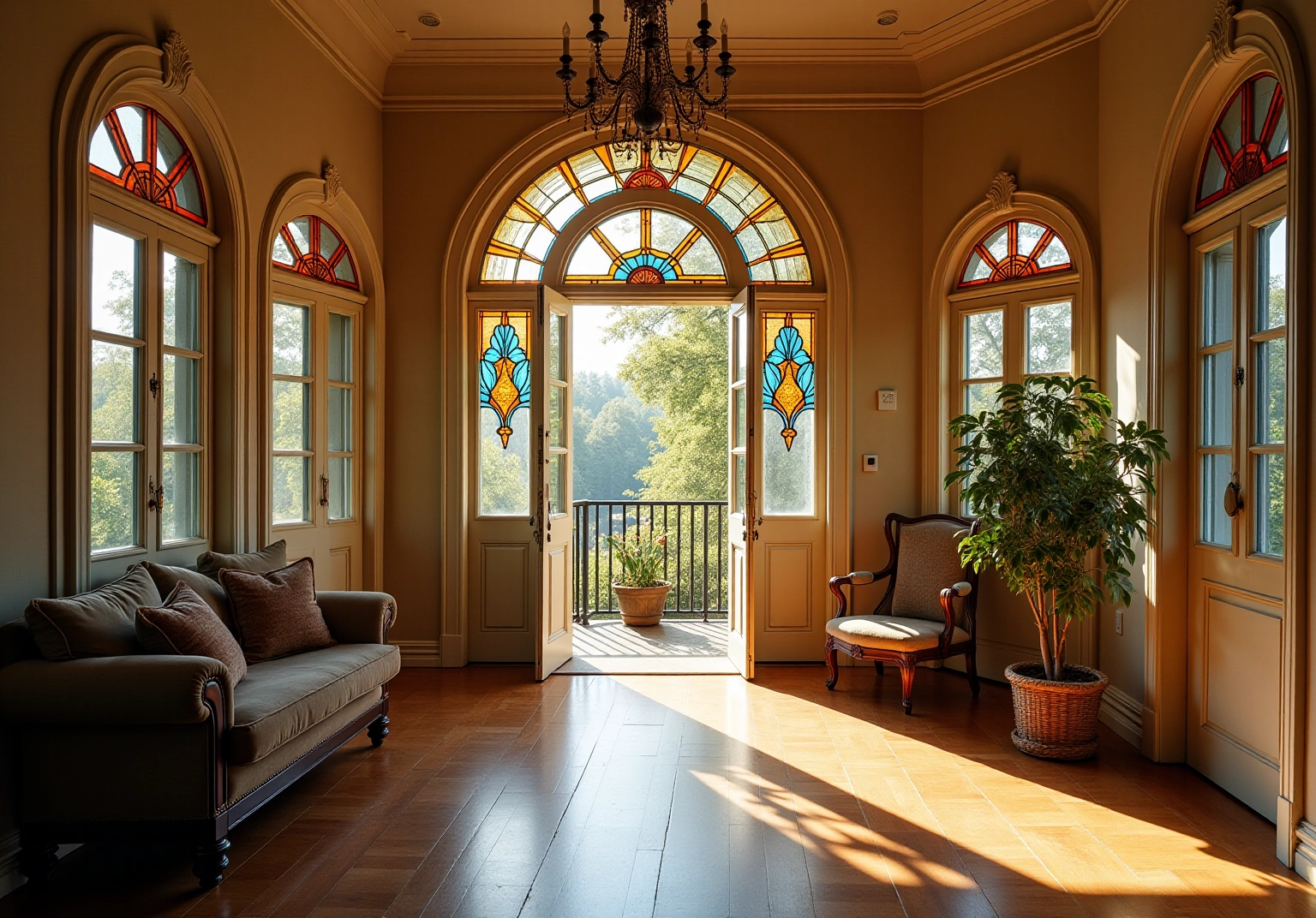 Elegance of Art Nouveau Architecture